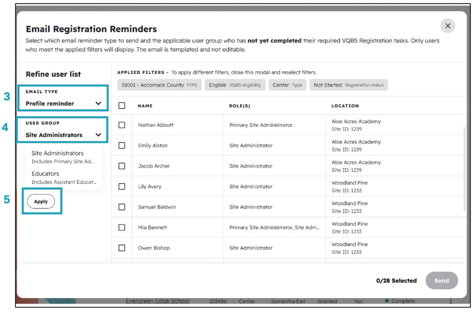 Find and Email Users with Incomplete Profiles – VAConnects Resources