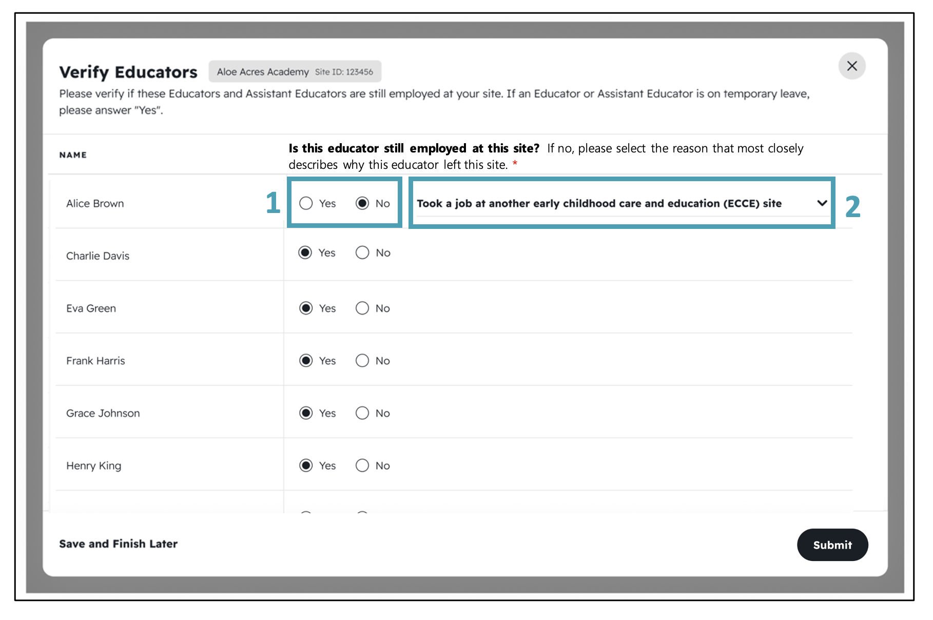 VQB5 2025 - 2026 Educator Verification Guide for PSAs including Family ...
